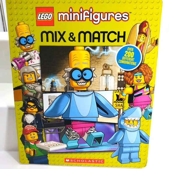 Lego | Toys | Lego Mini Figures Mix Match Book Board Scholastic 2 ...